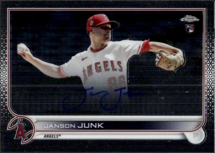 2022 Topps Chrome - Rookie Autographs Janson Junk #RA-JJ (AU, RC) for ...