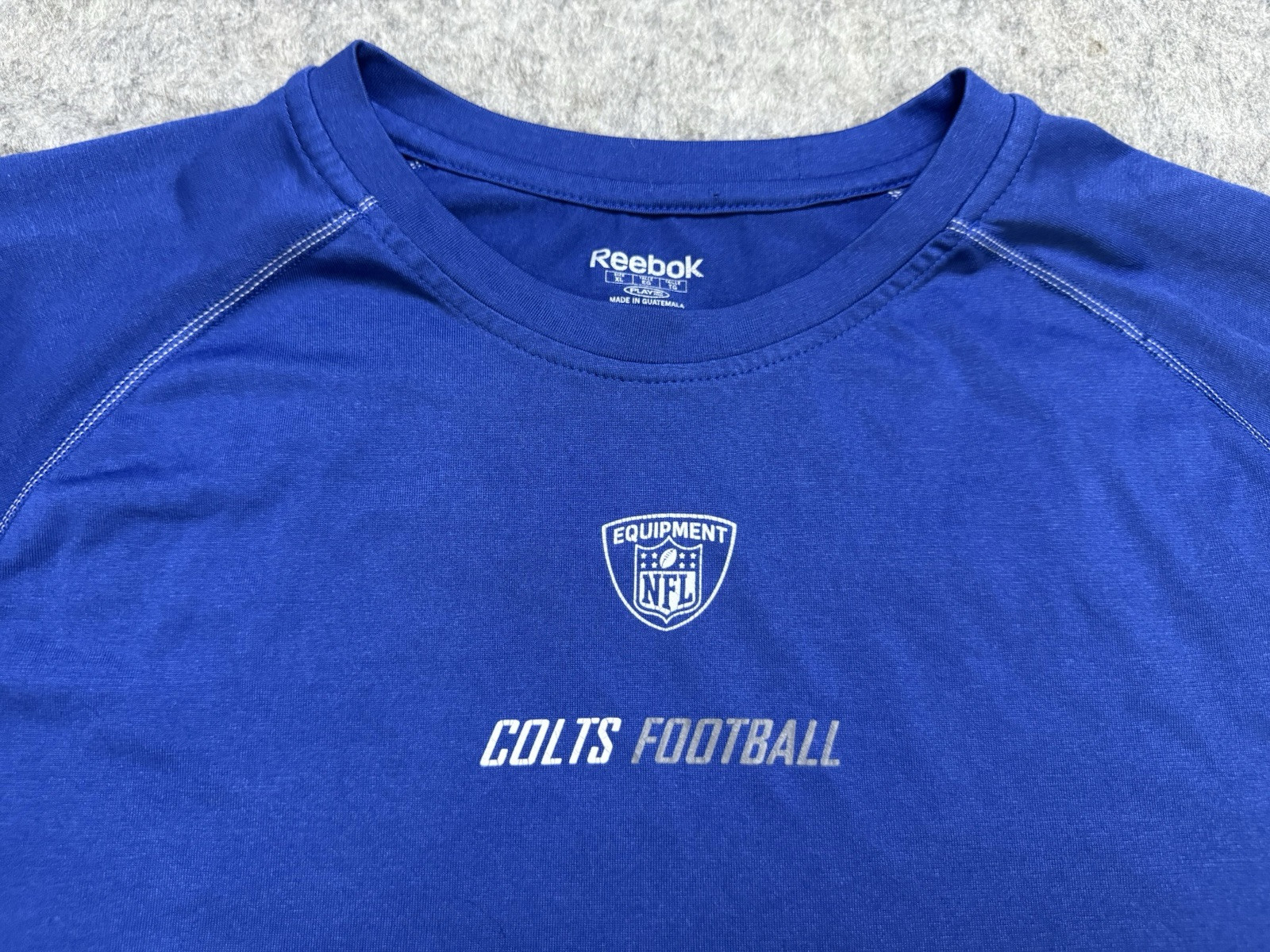 Indianapolis Colts Shirt Mens Extra Large Blue NFL Football Speedwick ...
