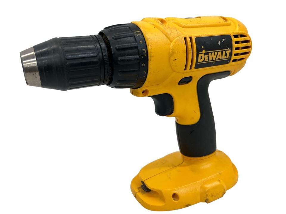 DEWALT DC759 18V Cordless Drill Driver W/Charger and 20V to 18V Adapter ...