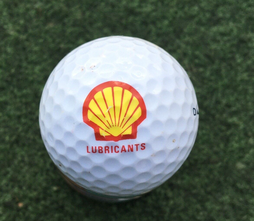 Shell Oil Lubricants Logo Display Golf Ball Titleist | eBay