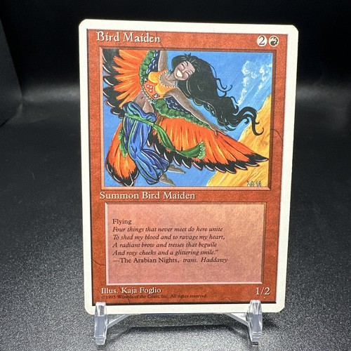 MTG Bird Maiden 4th Edition Regular Common | eBay