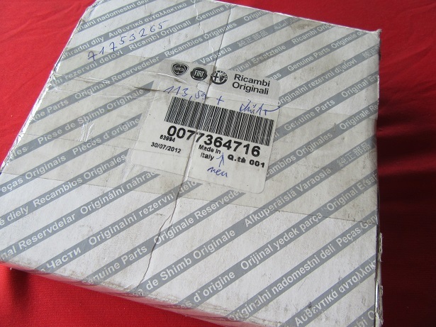 Original Alfa Romeo Mito à Partir De Année Fab. 08 Frein Avant 77364716 ...