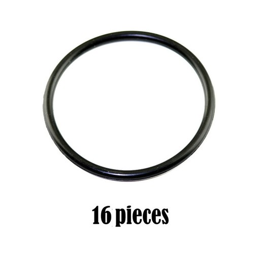 16pc For 50mm / 58mm / 60mm Wheel Center Cap Rubber Seal O-Rings ...