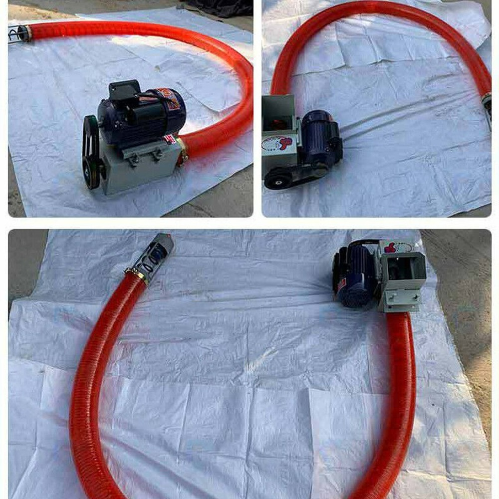Grain Suction Machine Farm Hose Cement Sand Dry Powder Dumping Machine ...