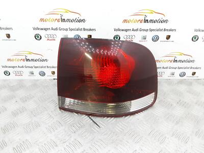 VW TOUAREG 2007 Estate 7L Drivers Right Outer Rear Light / Taillight ...