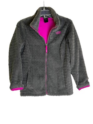 THE NORTH FACE Osito Girls Jacket size Large (14-16) Full Zip Soft ...