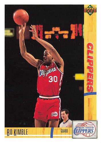 1991 Upper Deck #114 Bo Kimble Los Angeles Clippers | eBay
