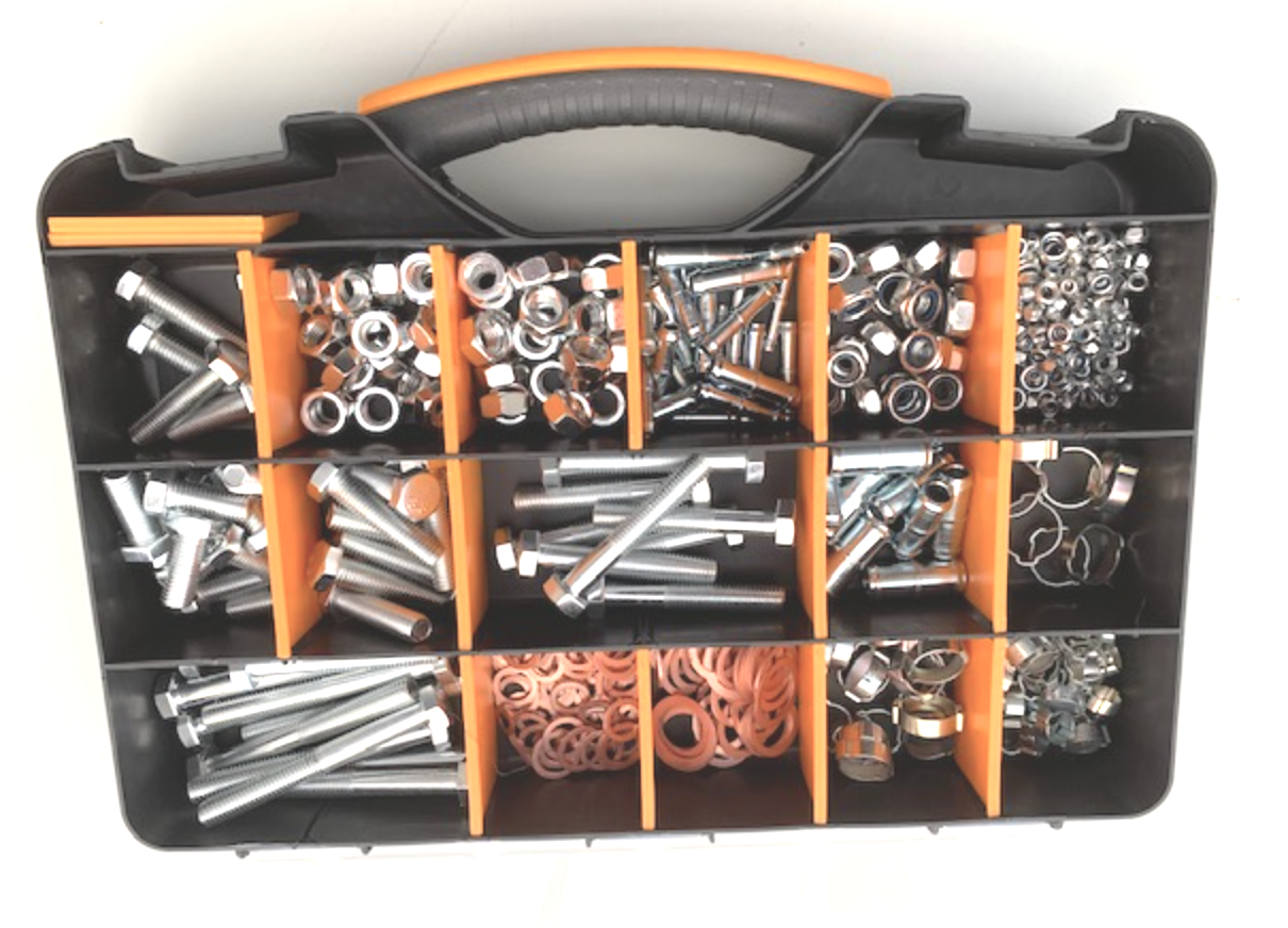 New WNB Pro 18” Tool Box Organiser 20 Adjustable Compartments ...