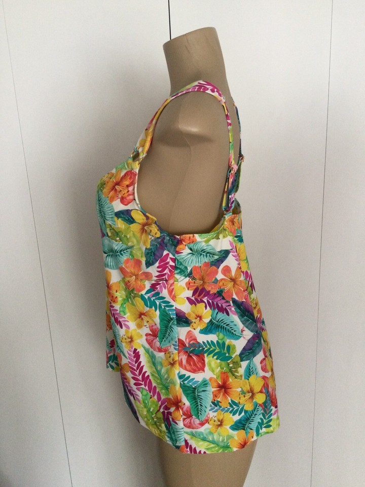 Sunsets Tropical Adventure Amelia Underwire Padded Tankini Size 12 | eBay