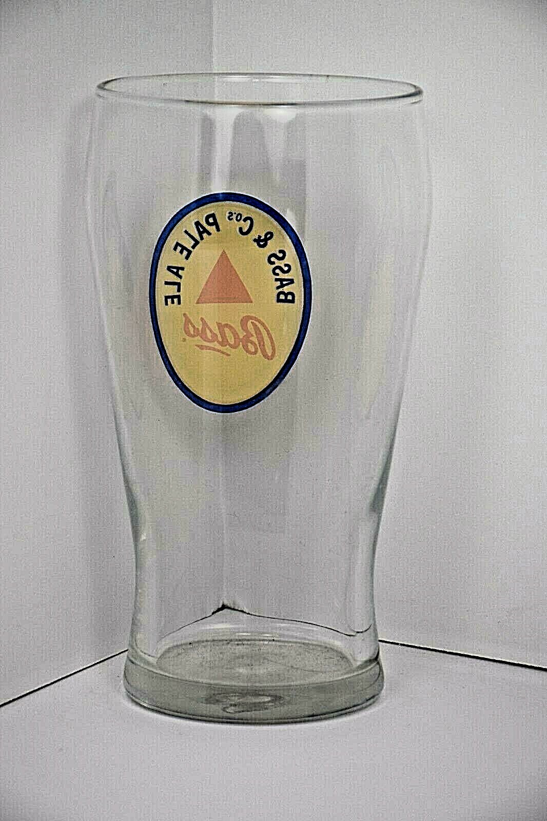 Bass & Cos Pale Ale Pint 16 oz 0.50l Applied Label 6.25 in Clear Beer ...