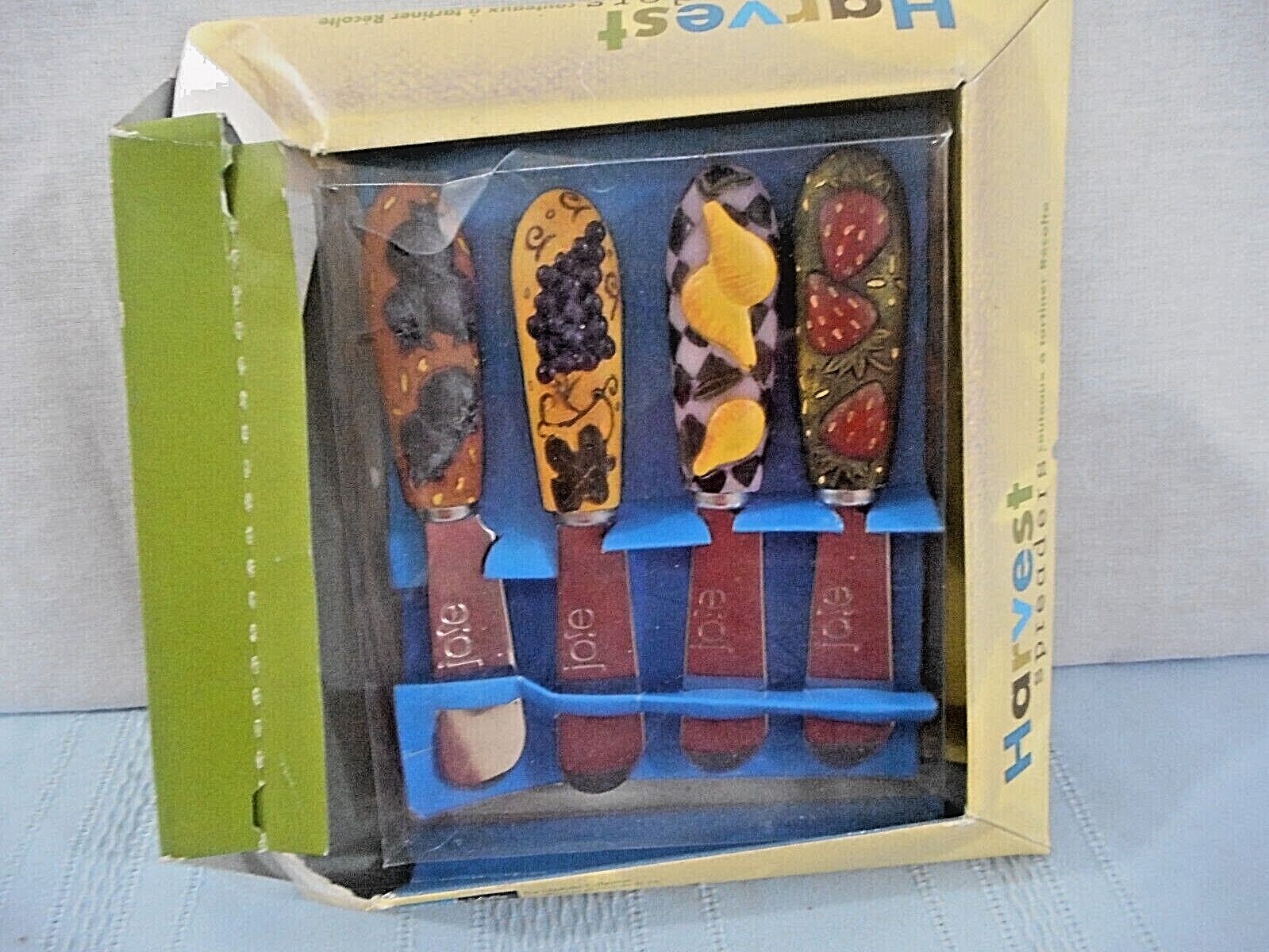 Set of 4 Cheese Spreaders for Charcuterie Boards Harvest Fall Stainless ...