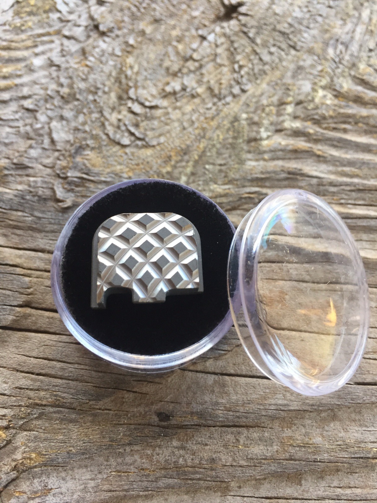 Custom TITANIUM Glock Backplate, Slide Plate for Glock 43, 43X And 48 ...