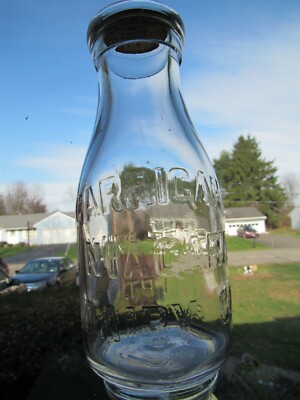 TREP Milk Bottle Carrigan's Niagara Dairy Co Niagara Falls NY NIAGARA ...