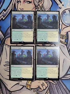 4x Fortified Village - NM/M LCC MTG Magic | eBay