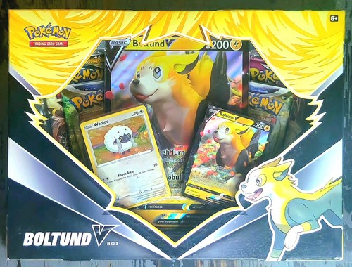 Boltund V Box Promo Pokemon TCG [Sword & Shield] - - NEW - FACTORY ...