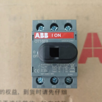1pcs ABB Disconnect Switch OT16F3 16A 600VAC | eBay