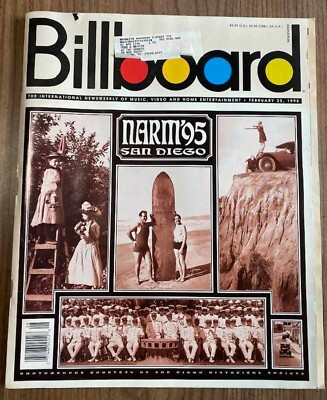 BILLBOARD MAGAZINE~FEB 25, 1995-NARM'95 SAN DIEGO~COMPLETE MAGAZINE | eBay