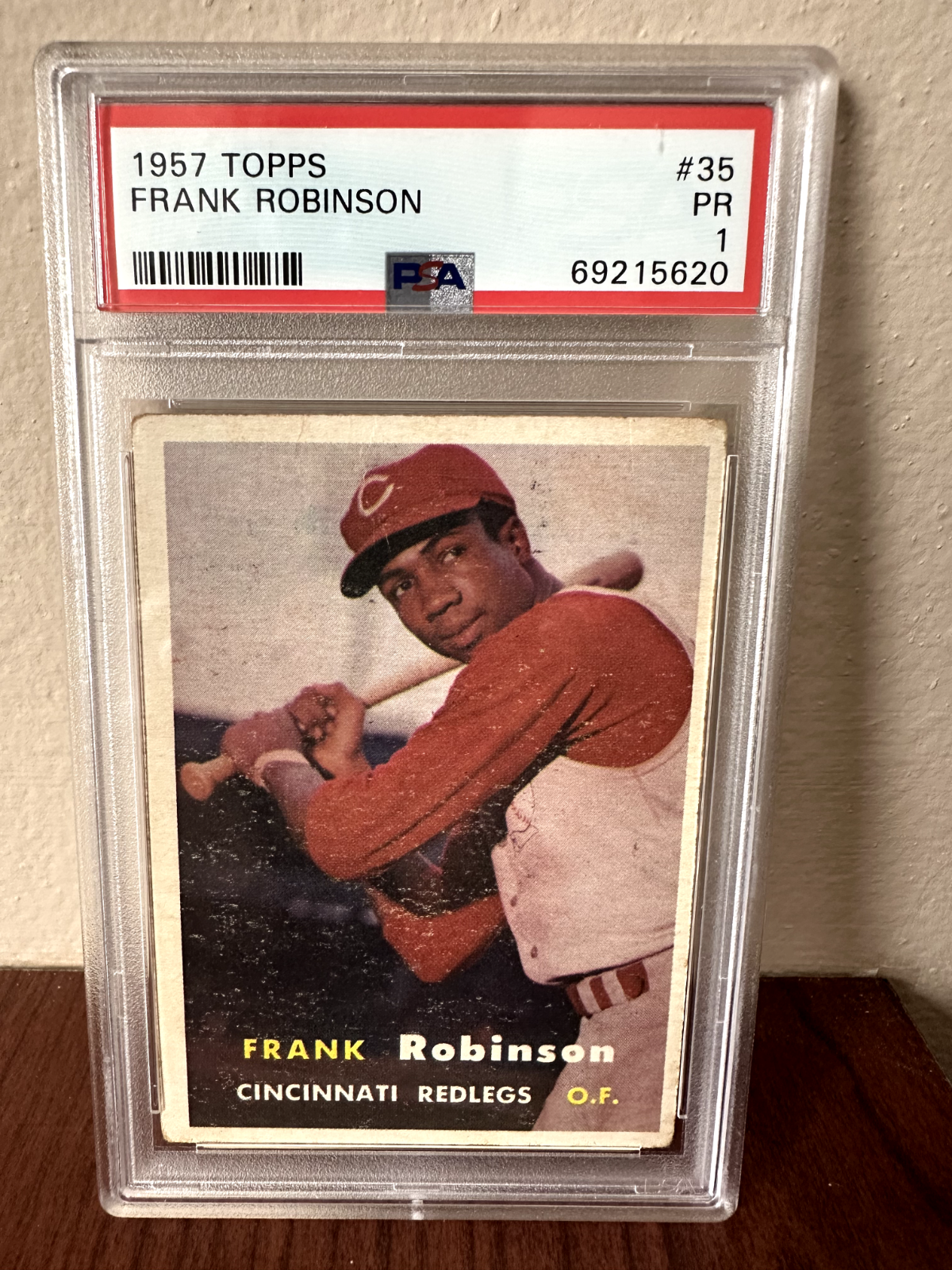 1957 Topps Frank Robinson Rookie Card #35 | eBay