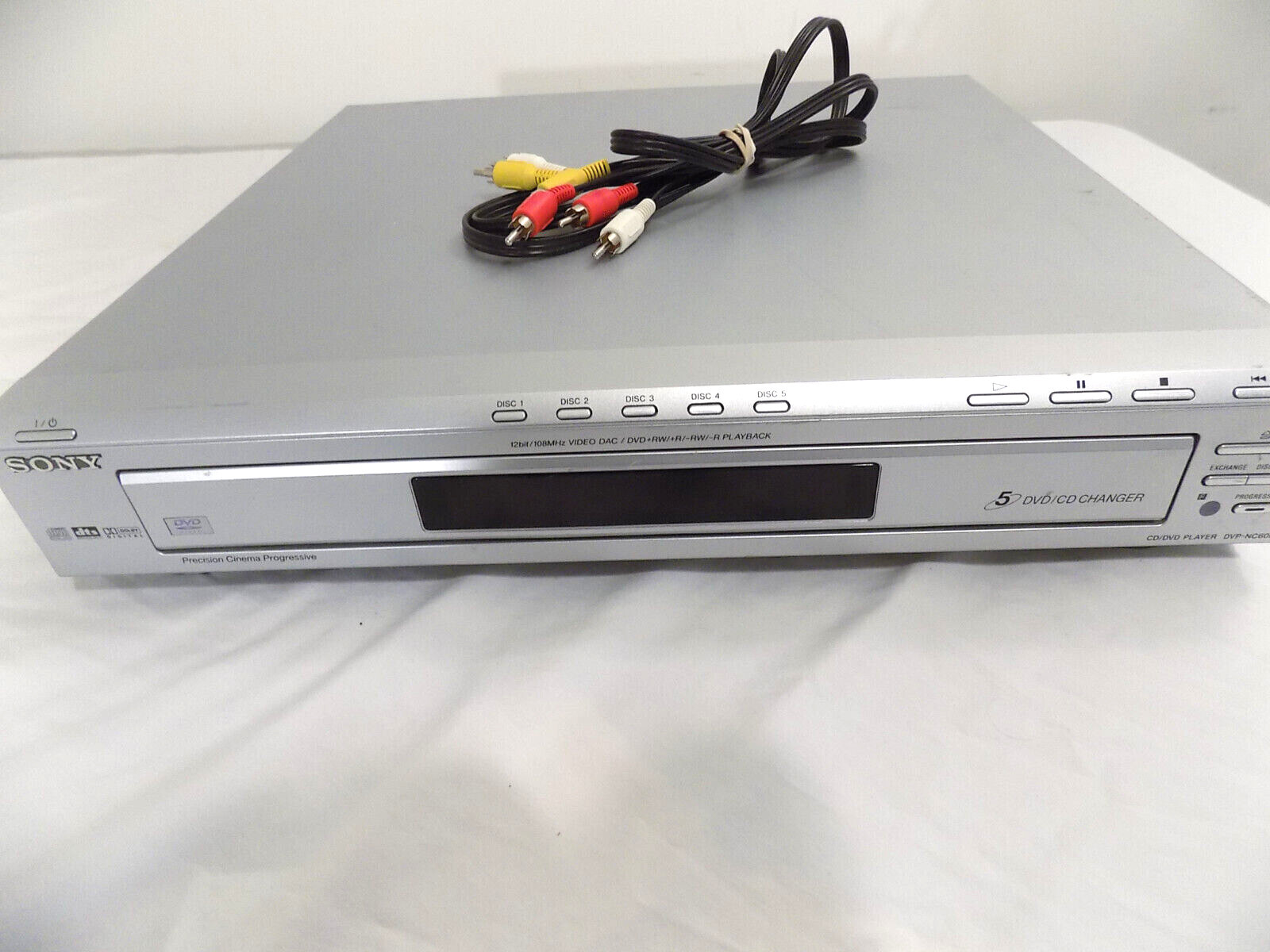 Sony Dvd Player Silver