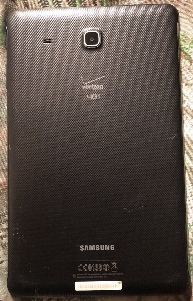 Samsung Galaxy Tab E T567V 32GB 8 in 4G+Wi-Fi (Verizon) Tablet - Gray ...