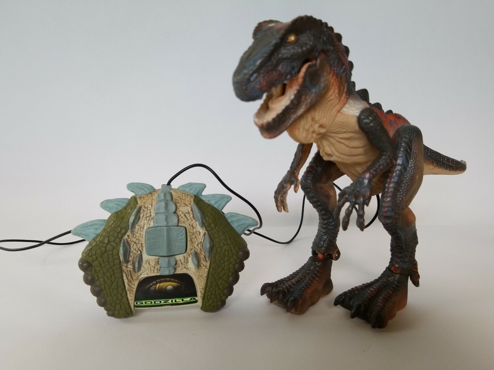 Toy Biz Toho Godzilla T Rex Dinosaur Remote Control Vintage 1998 | eBay