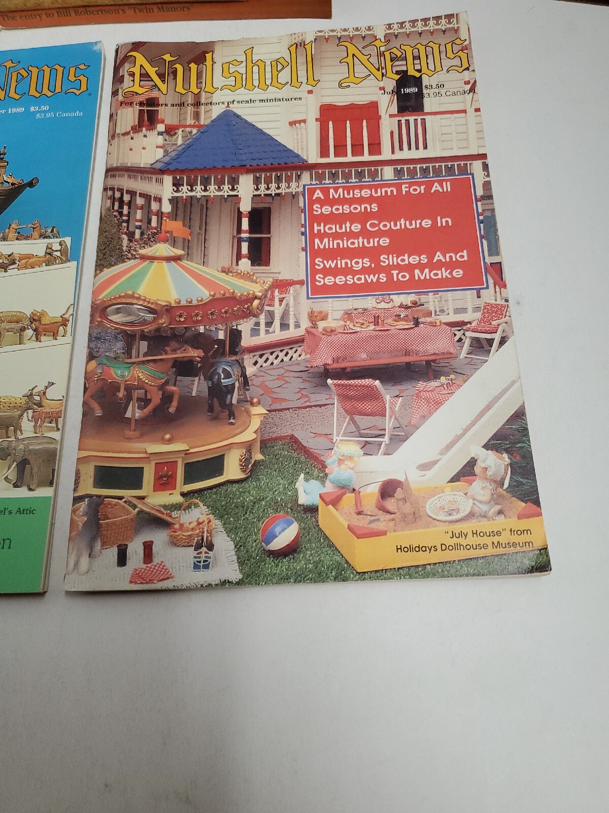 Lot of 5 Nutshell News Magazines 1989 Feb,May,June,July,Sept | eBay