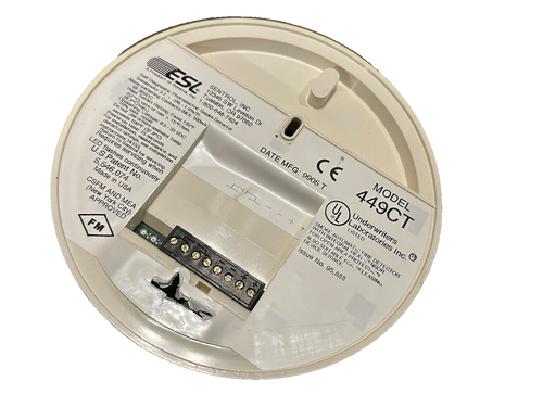 ESL/GE/Interlogix 449CT Fire Alarm Smoke Detector | eBay