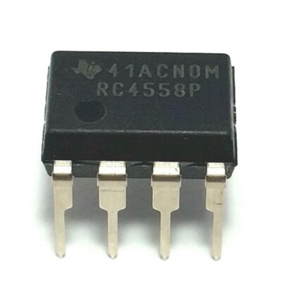 4 Pieces | RC4558P 4558 Dual Operational Amplifier DIP-8 | FAST US Ship ...