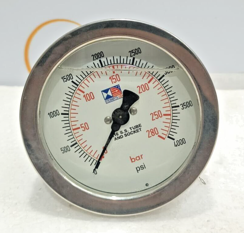 CAMERON 2711933-16 PANEL GAUGE 4000PSI FOR DIVERTER CONTROL PANEL FAST ...