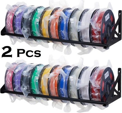 3D Printer Filament Storage Rack Filament Rack Wall Mount 3D Filament ...