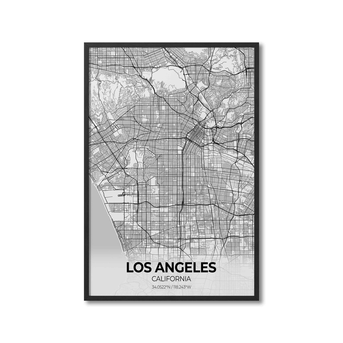 California Map With Cities