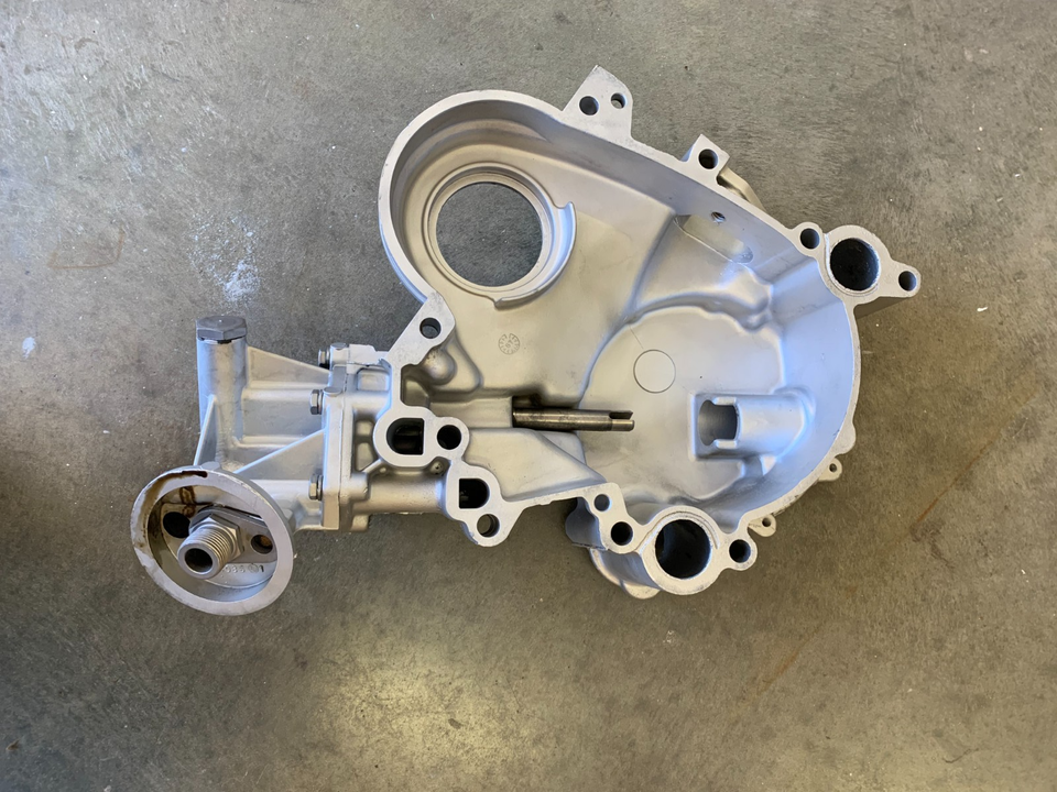 OEM AMC V8 Timing Cover W/Oil Pump 290 304 343 360 390 401 Nice used | eBay