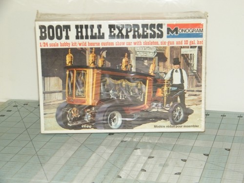 Vintage 1967 BOOT HILL EXPRESS Model Kit Momogram 1:24 Sealed #6735 | eBay