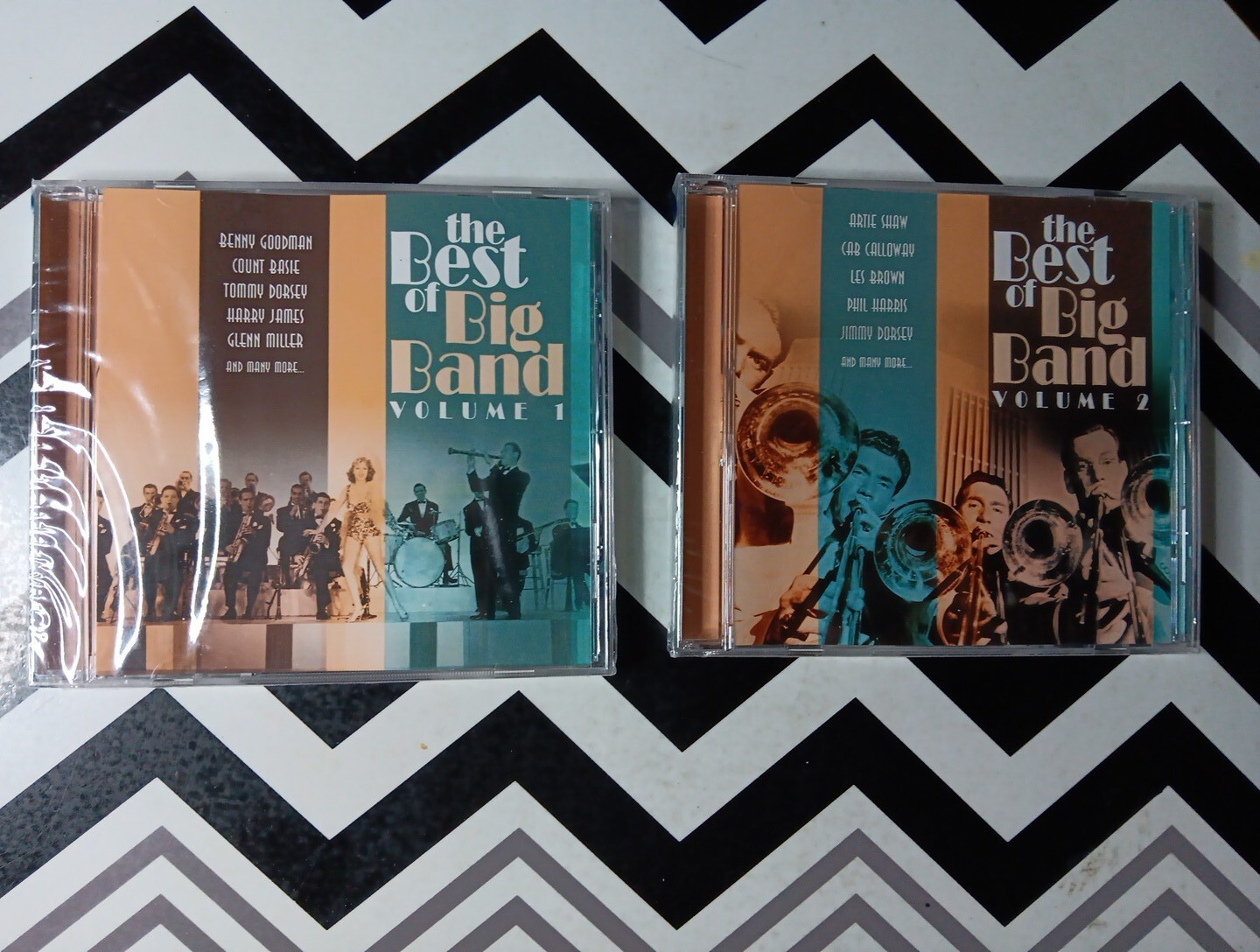 Lot Of 2 BRAND NEW SEALED Best of Big Band Vol. 1, 2 Disk Compilation ...
