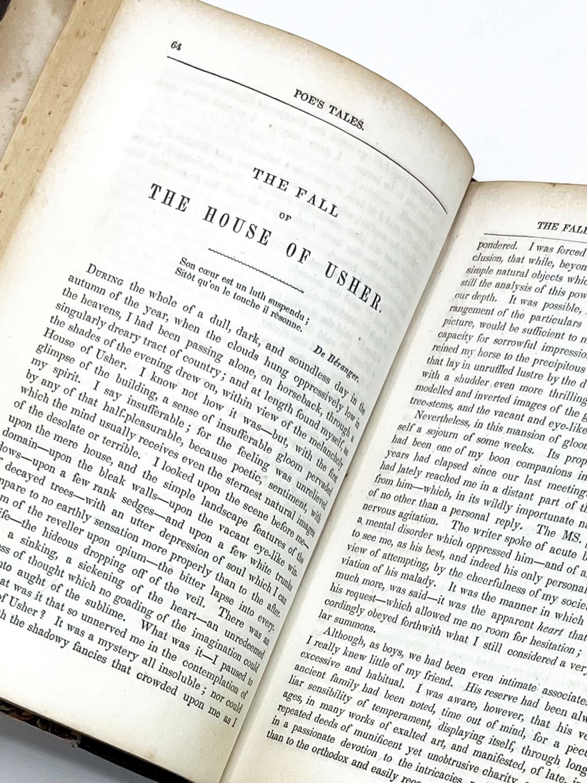 Edgar Allan Poe / TALES 1st Edition 1845 | eBay