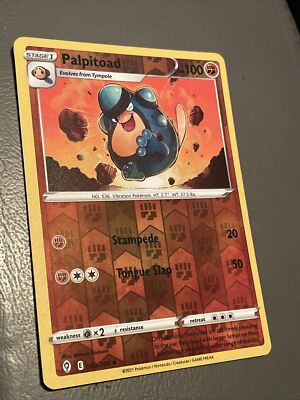 Pokémon TCG Palpitoad Evolving Skies 089/203 Reverse Holo Uncommon | eBay