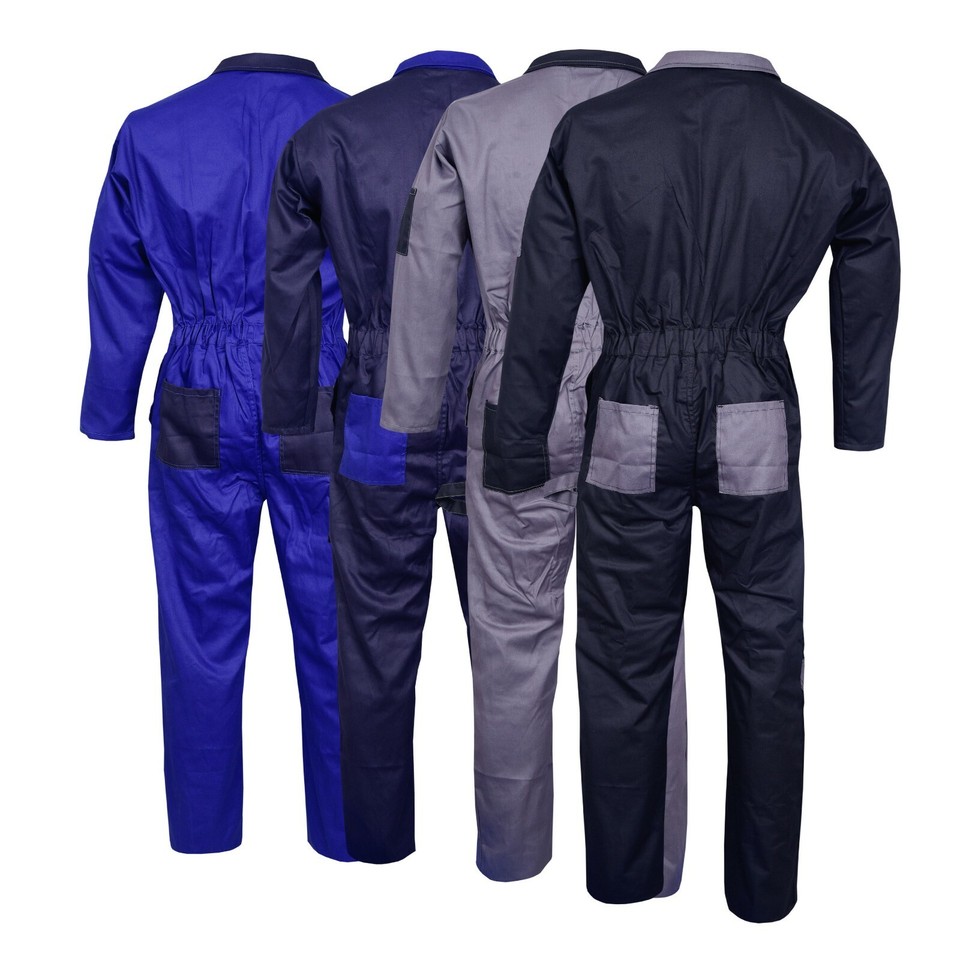 Men's Coveralls Boiler Suit Overalls For Warehouse Mechanics Work wears ...