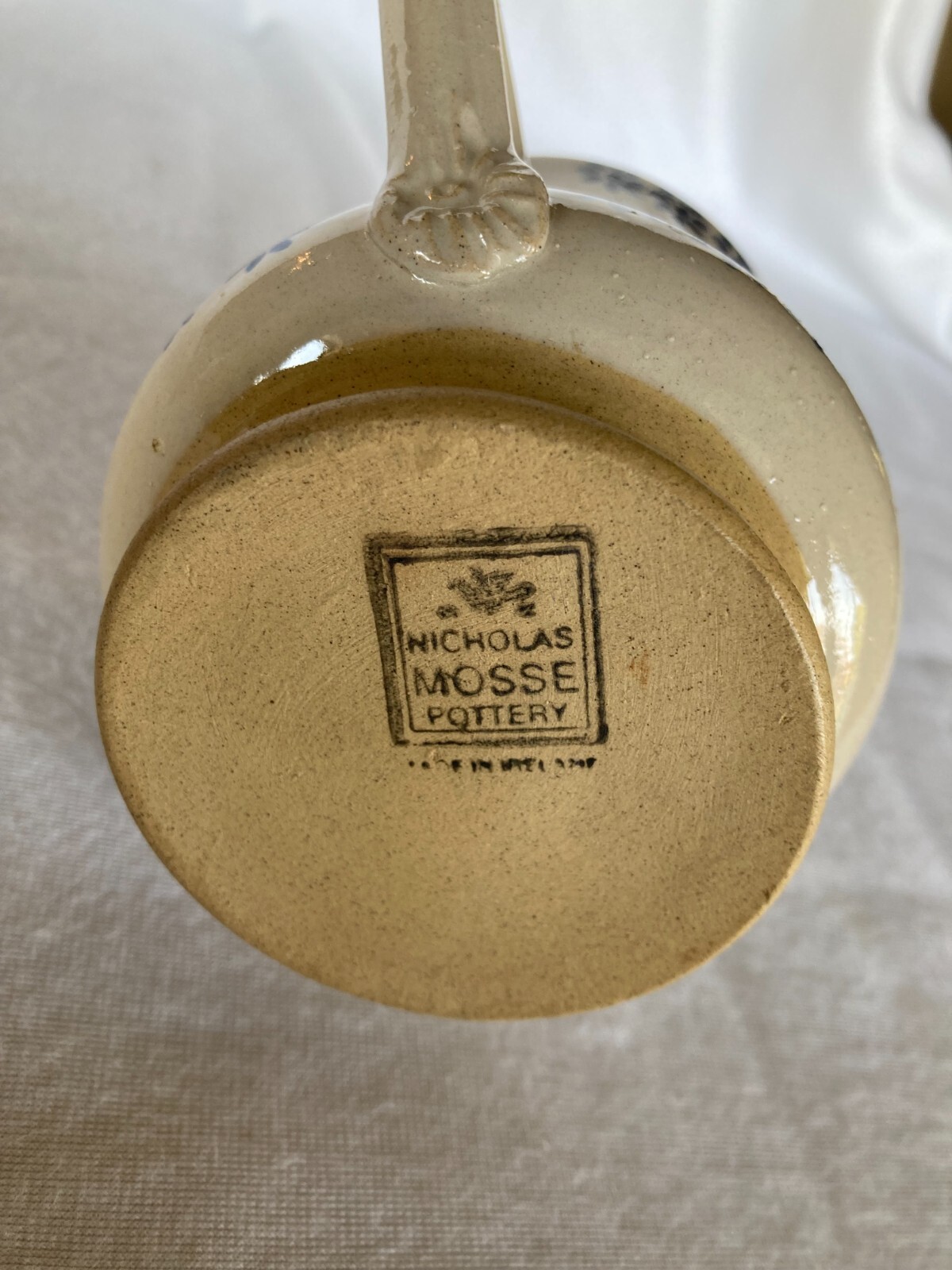 RARE Nicholas MOSSE Irish Pottery BIRDS Small Jug PITCHER Creamer 4" | eBay