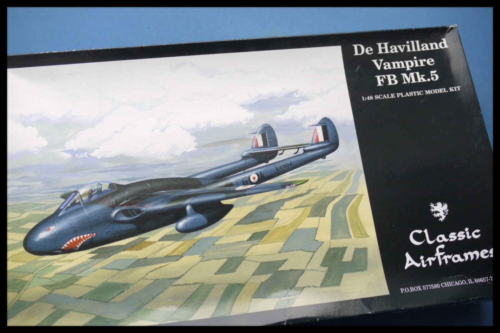 Classic Airframes De Havilland Vampire MK.5 FB 1:48 Model Kit | eBay UK