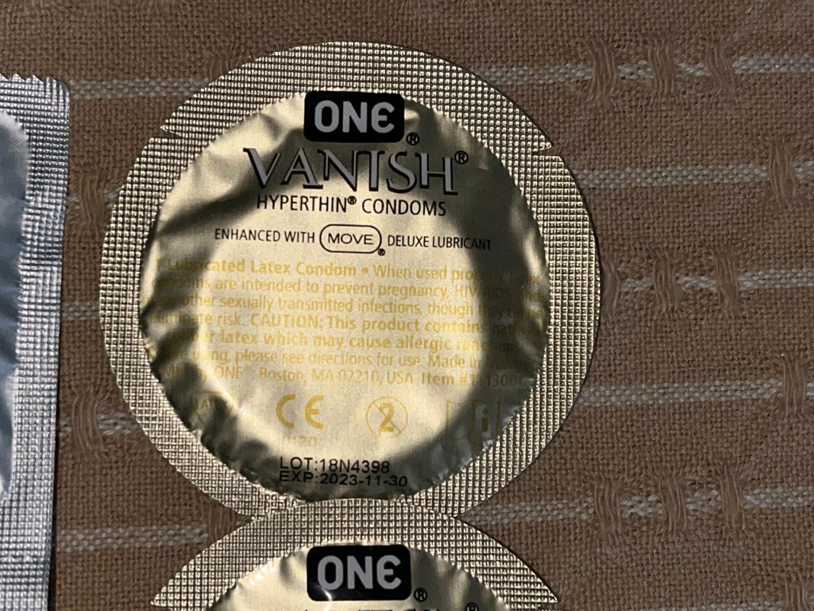 Condom Trustex ONE LifeStyles Sampler Ribbed Studded Vanish Premium ...