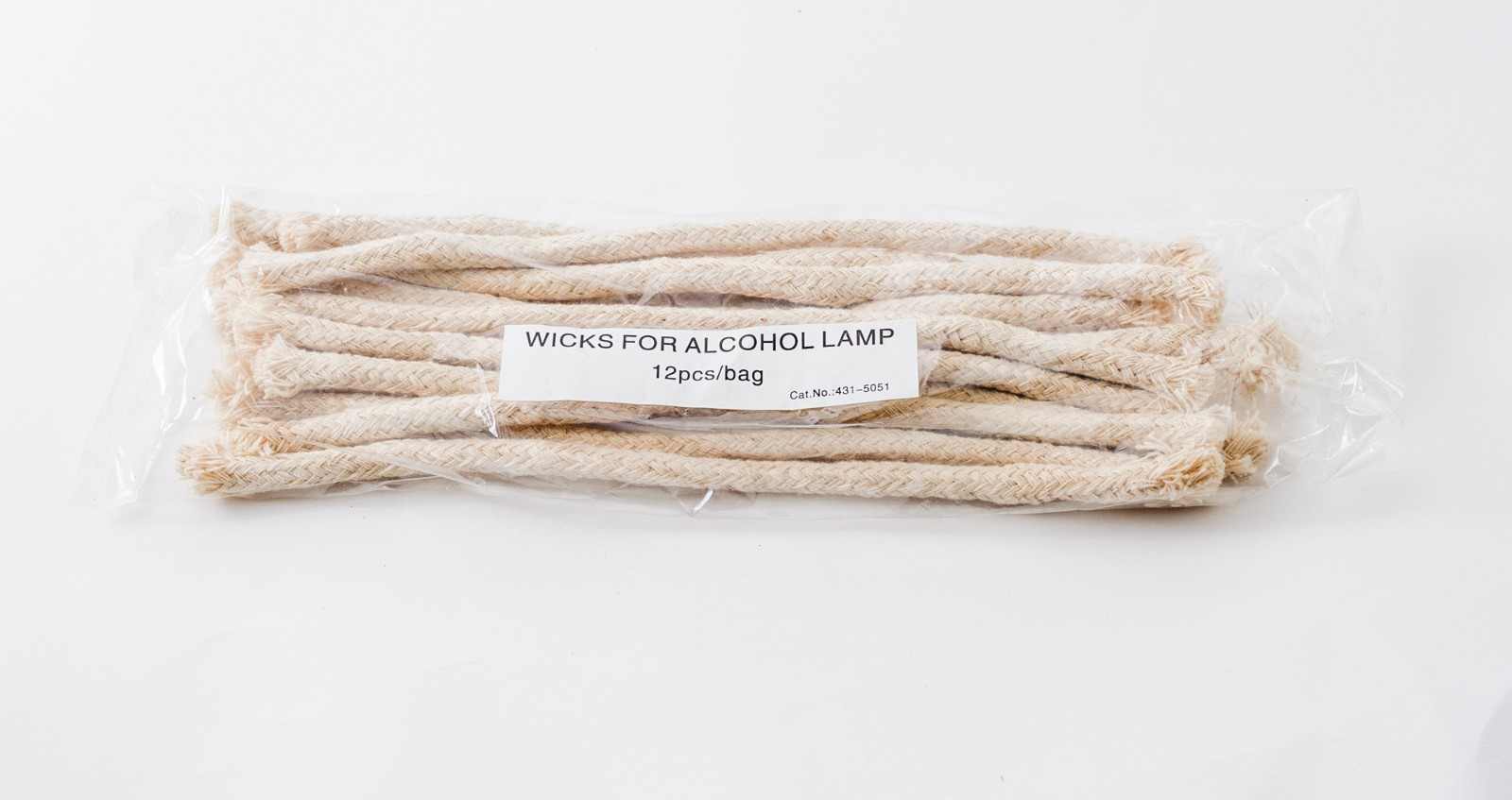 12 X Cotton Wicks Wick For Glass Alcohol Lamp Torch Dental Laboratory ...