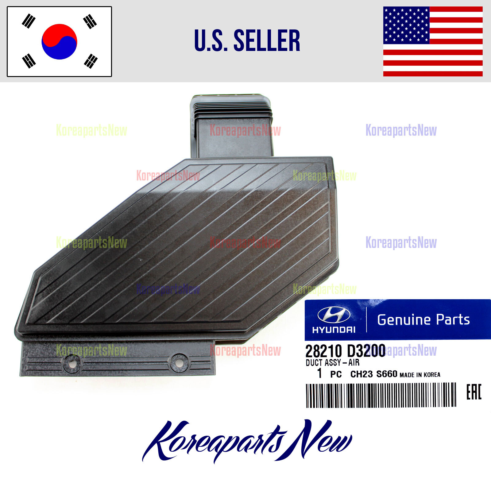 2.0L Air Intake Duct Tube Hose 28210D3200 ⭐GENUINE⭐ for Hyundai Tucson ...