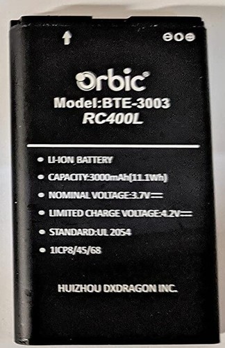 New OEM Original Verizon Orbic Speed Mobile Hotspot RC400L BTE-3003 ...