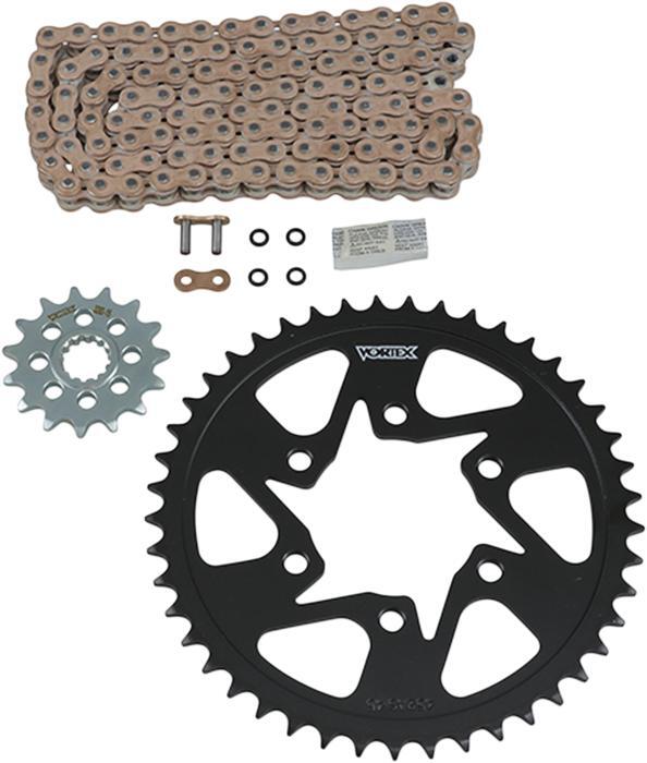 Vortex - CKG2136 - WSS Warranty Chain and Sprocket Kit, Gold for sale ...