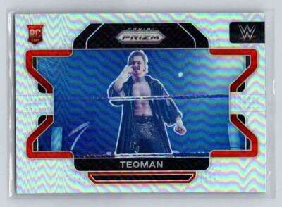 2022 Prizm WWE #42 Teoman Silver Prizm Rookie Card 1st Prizm RC | eBay