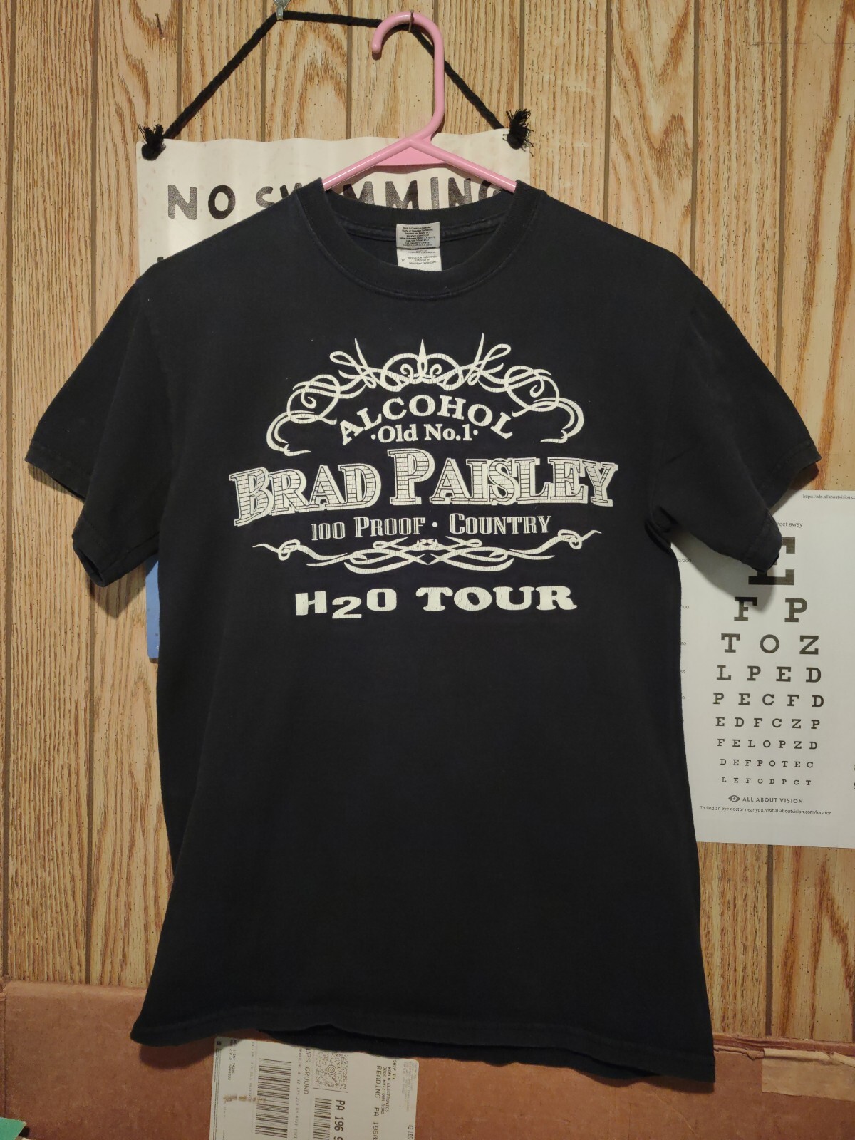 Brad Paisley H2O Tour Alcohol Double Sided Concert Un… - Gem