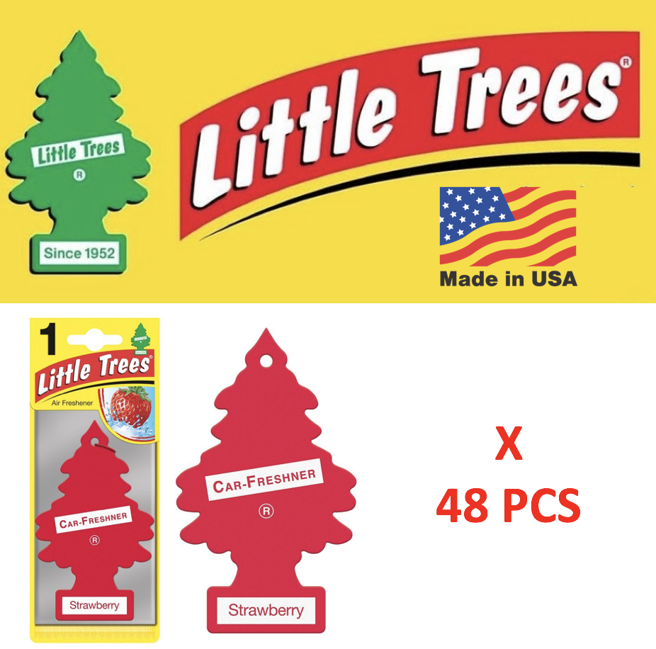LITTLE TREES Strawberry Air Freshener Tree 10312 1UP-10312 MADE IN USA ...