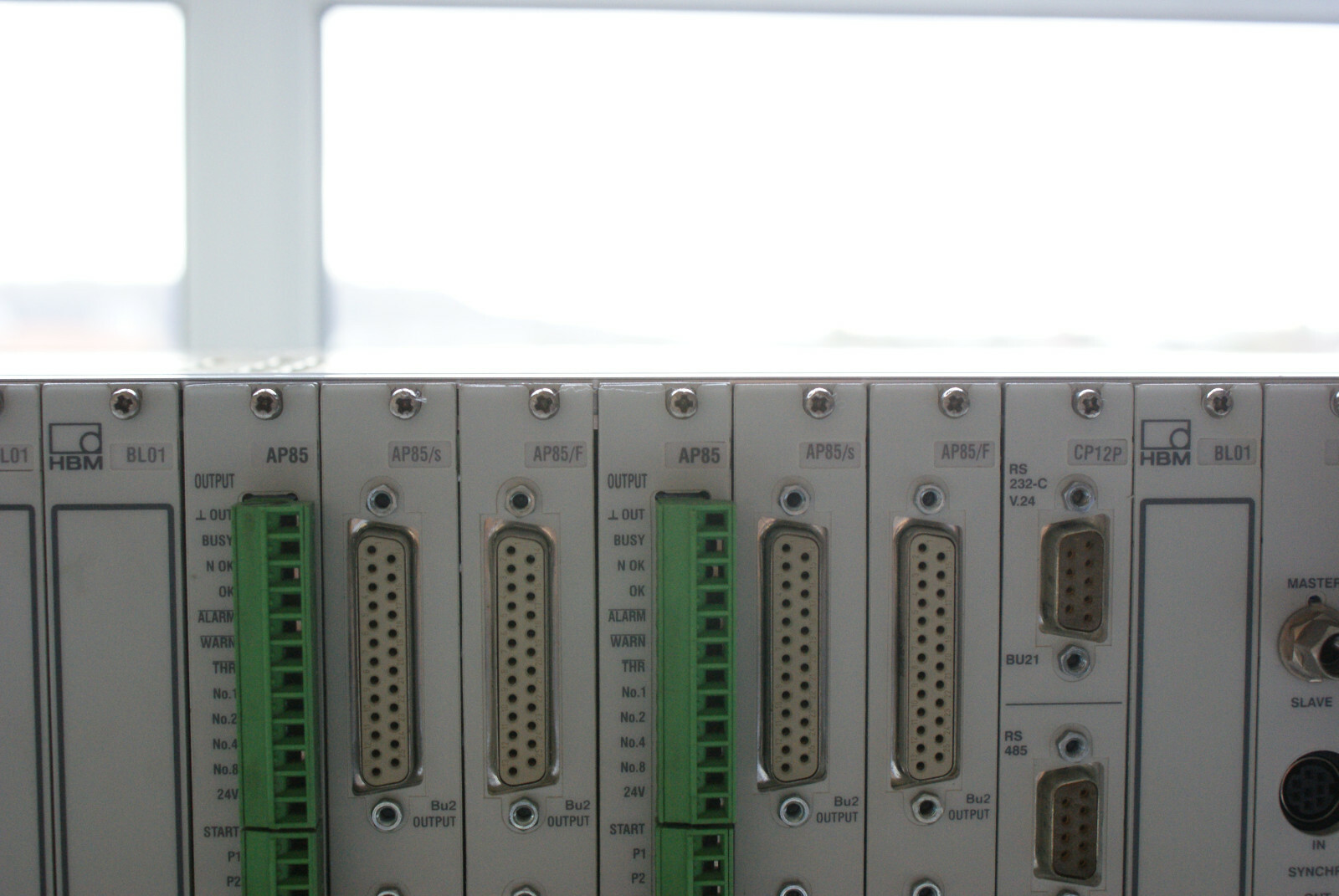 HBM Hottinger Baldwin Messtechnik MGC press with ML85 and AP85 & AB22A MGCplus | eBay