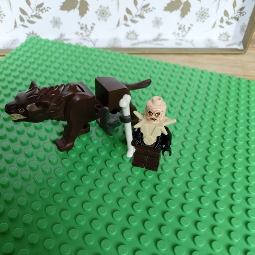 Lego Lord Of The Rings The Hobbit Minifigures - Brown Warg & Yazneg VGC ...