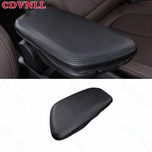 For BMW X1 F48 2016-2021 Black Suede Central Console Armrest Box Panel ...